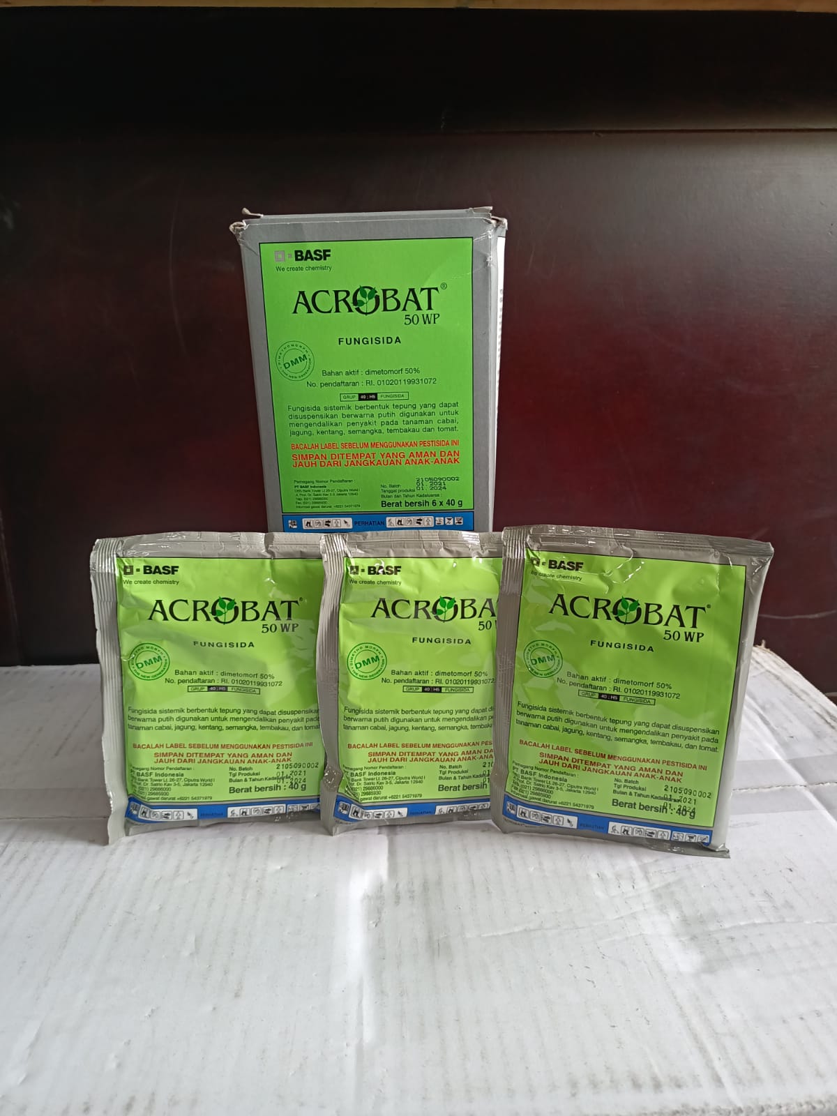 FUNGISIDA ACROBAT 50WP 40GR ISI 6BKS | Lazada Indonesia