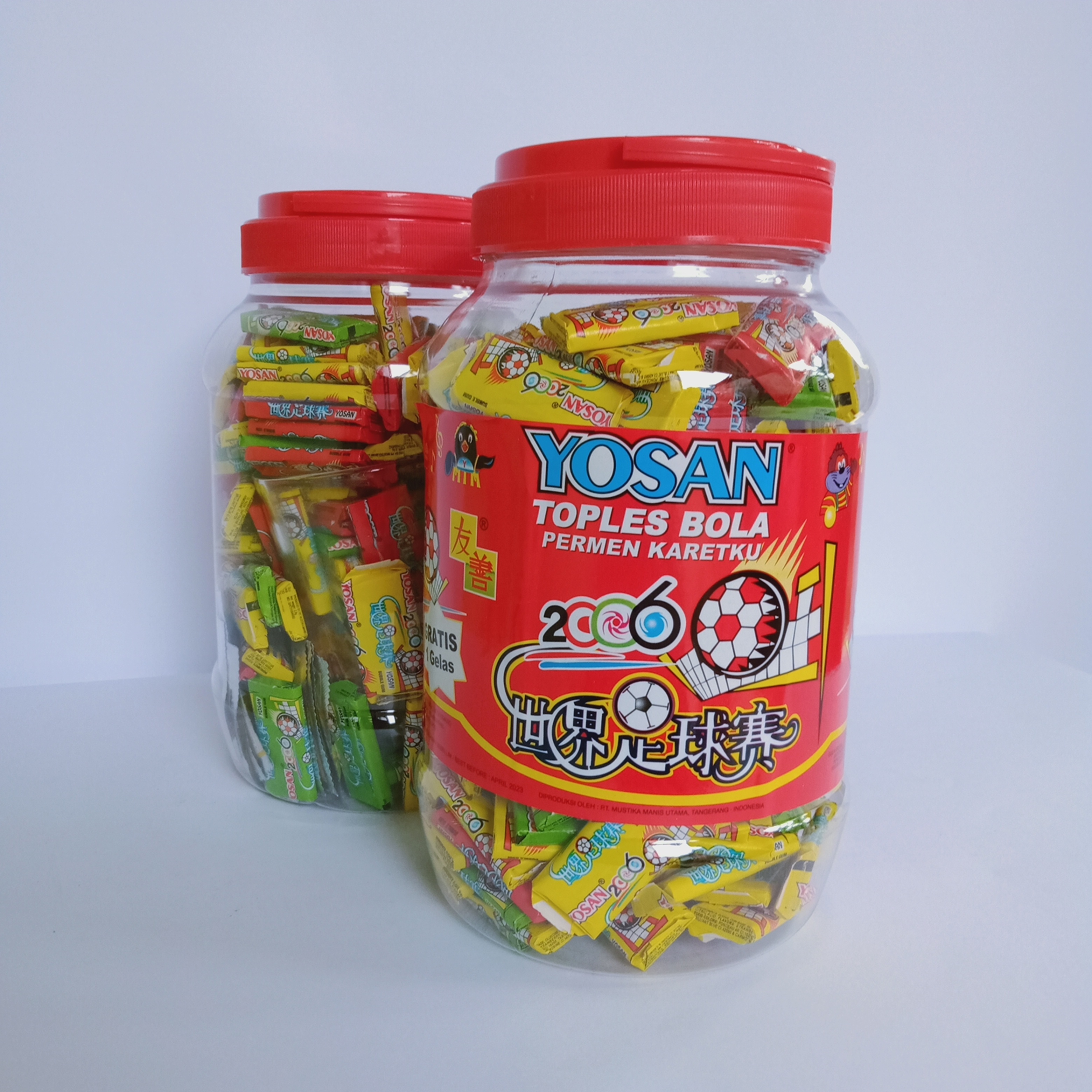 1 TOPLES PERMEN KARET YOSAN WORLD ISI 200 PCS / PERMEN KARET BERHADIAH ...