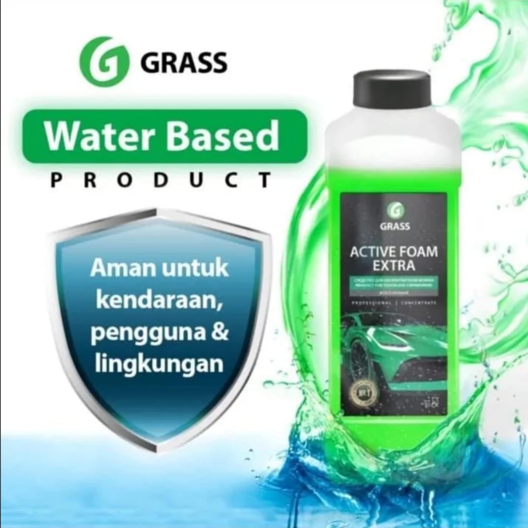 GRASS ACTIVE FOAM EXTRA Touchless Shampoo 1Liter / SabunTanpaSentuh | Lazada Indonesia
