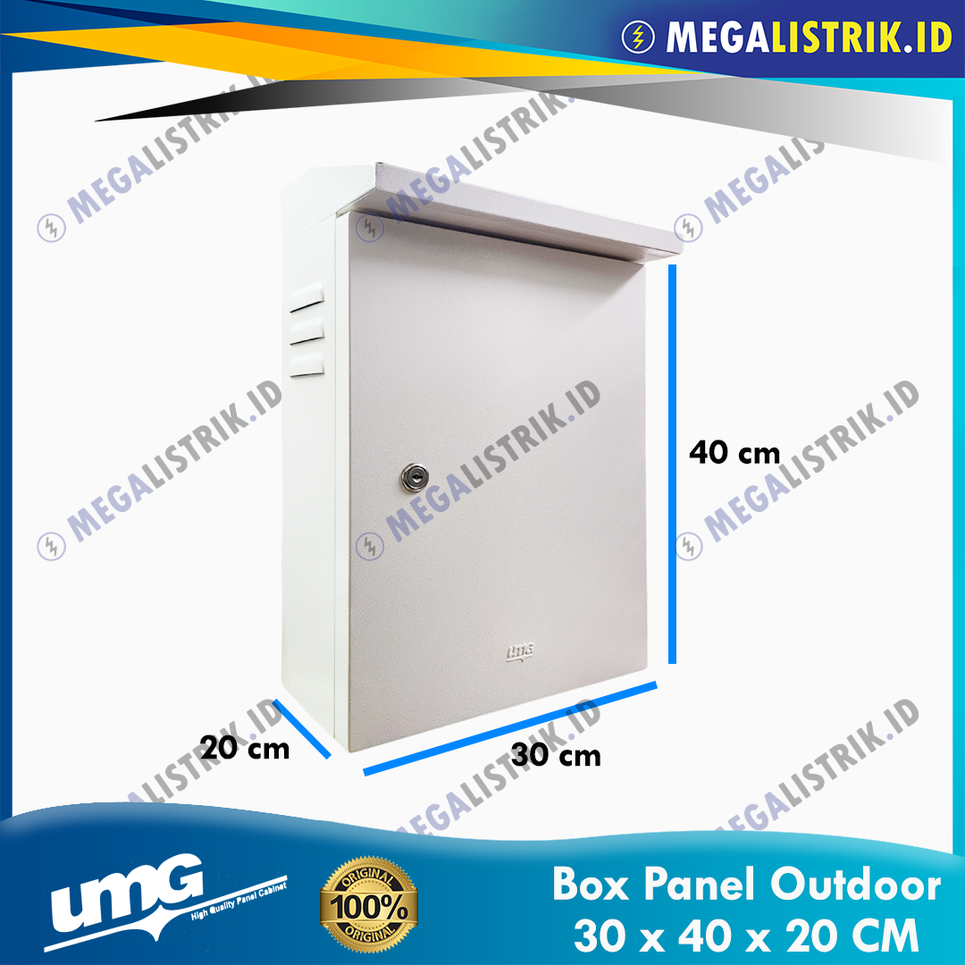 UMG BOX PANEL OUTDOOR 30 X 40 X 20 / PANEL TOPI KABINET LISTRIK ...