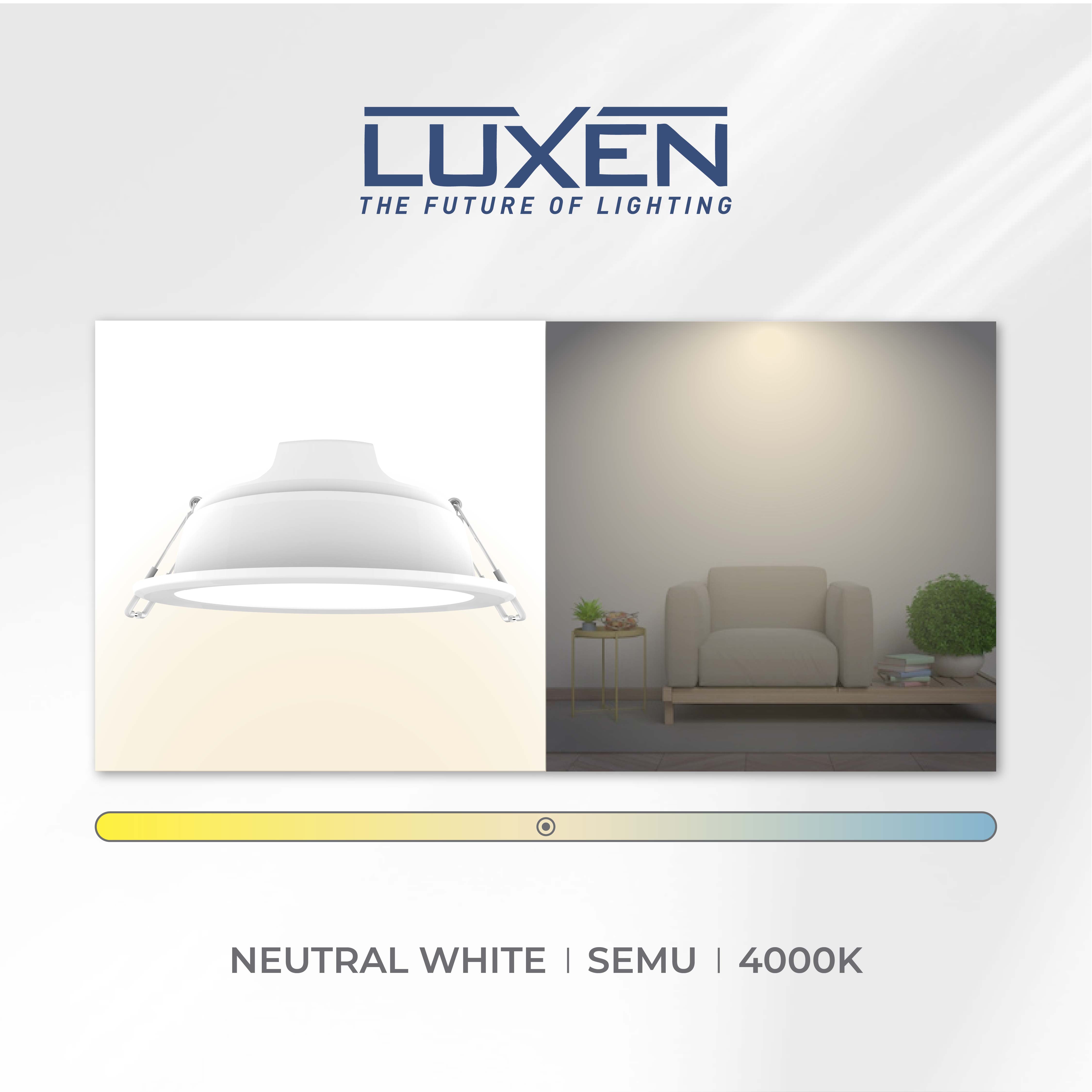 Luxen LED Downlight Nova Series 18 Watt | Lazada Indonesia