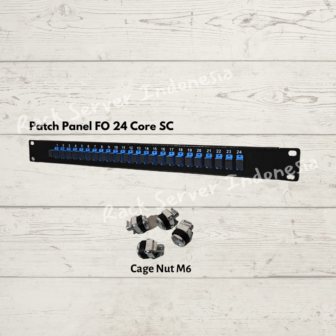 Patch Panel 12 Core / Patch Panel 24 Core / Patch Panel 1U | Lazada ...