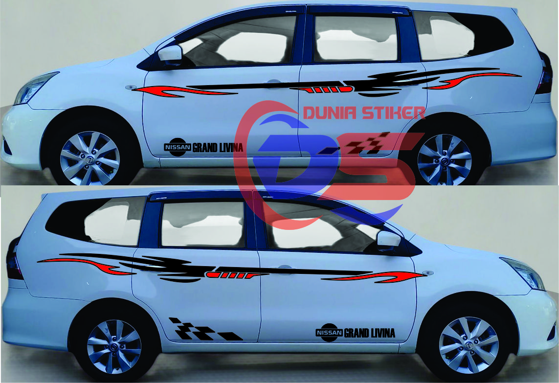 Cutting Stiker mobil Grand Livina Stiker Tribal Grand Livina Stiker ...