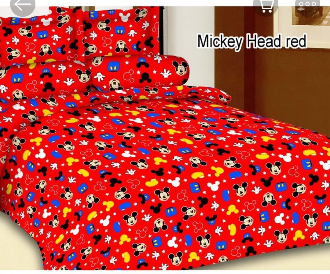 sprei mickey mouse karakter | Lazada Indonesia