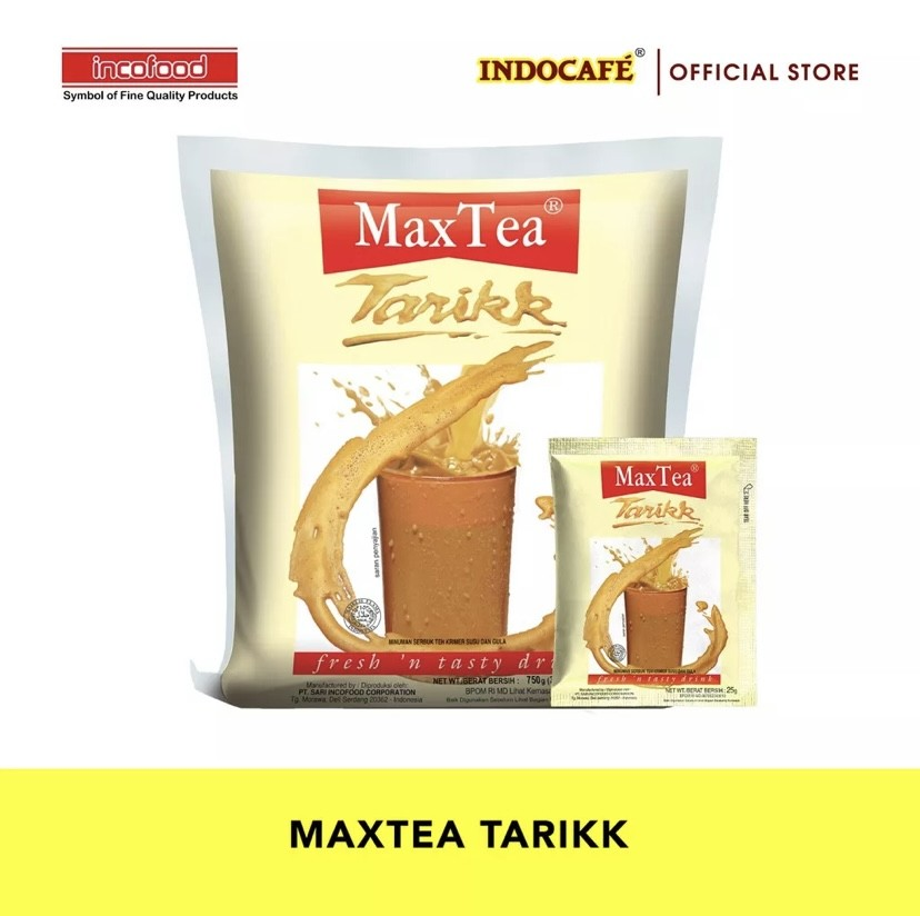 Maxtea tarik 30 sachet / Maxtea teh Max Tea | Lazada Indonesia