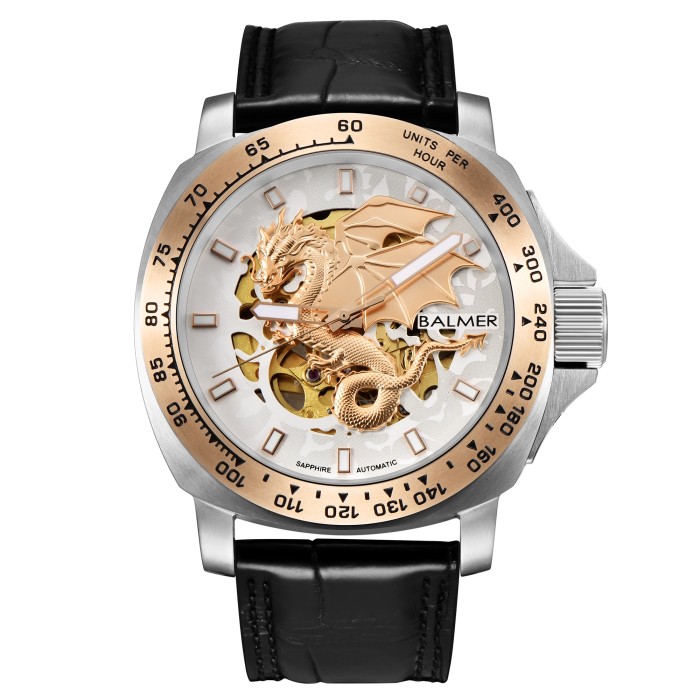 Jam Tangan Pria Automatic Balmer Original B8125MAD Sapphire Glass ...