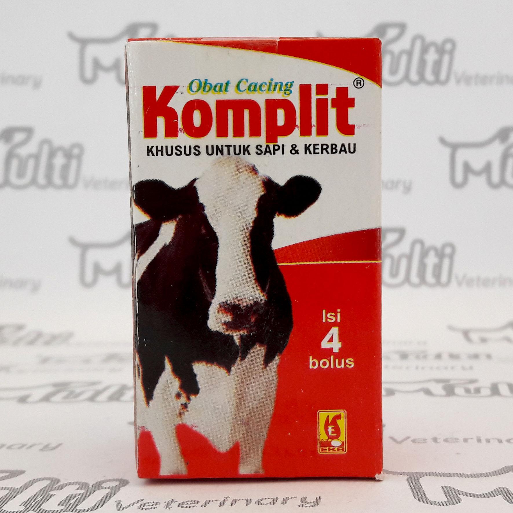 KOMPLIT Obat Cacing Khusus Sapi Kerbau EKA FARMA | Lazada Indonesia