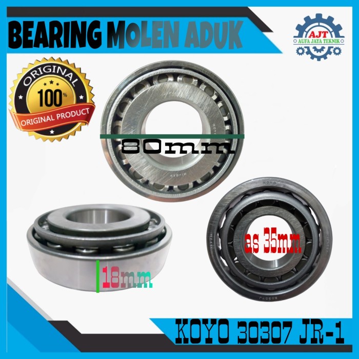 bearing molen aduk semen koyo japan 30307 JR-1 | Lazada Indonesia