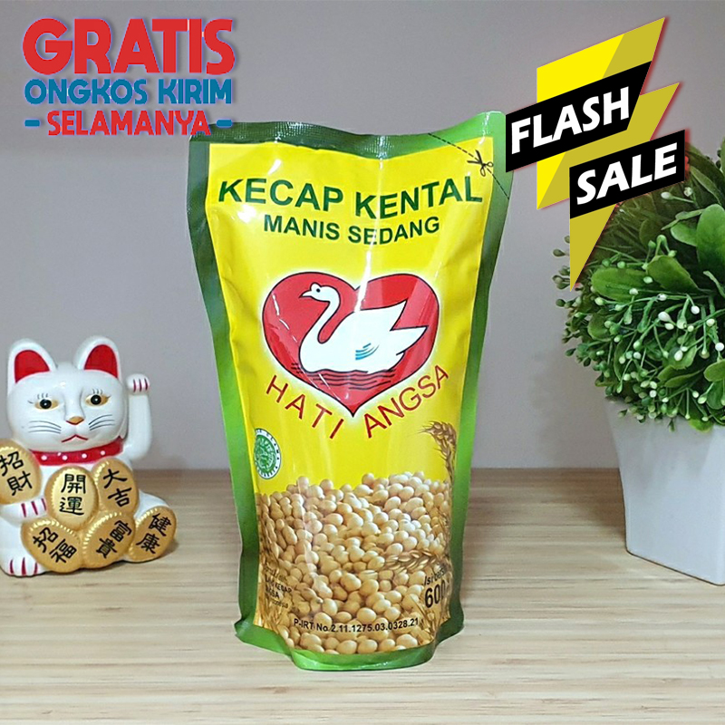 Kecap Kental Manis Sedang Cap Hati Angsa 600 ML | Lazada Indonesia