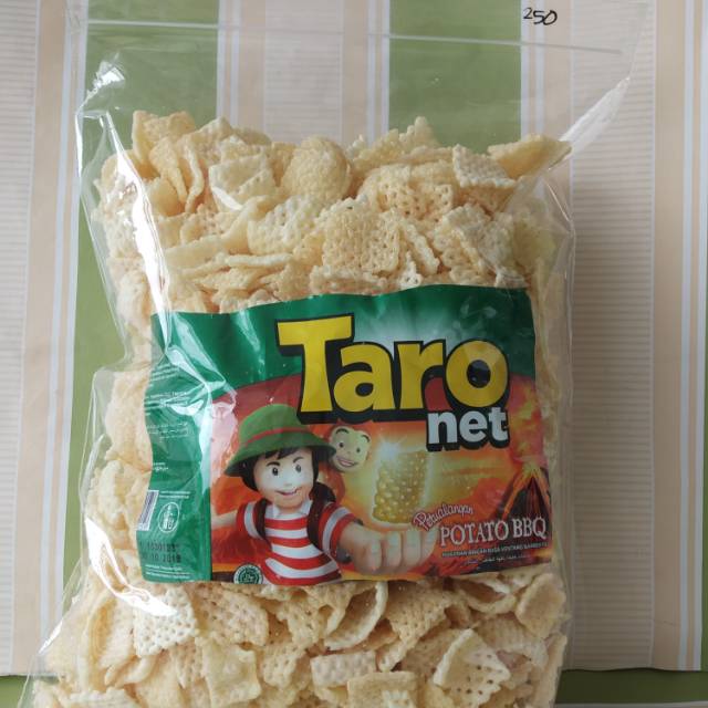 Taro rumput laut atau barbeque 200 gram / taro repack / taro kemasan ...