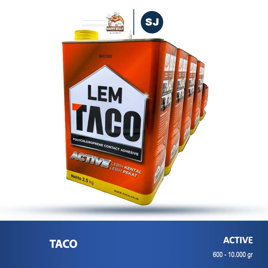 TACO lem ACTIVE 2.5 KG Galon Merah | Lazada Indonesia