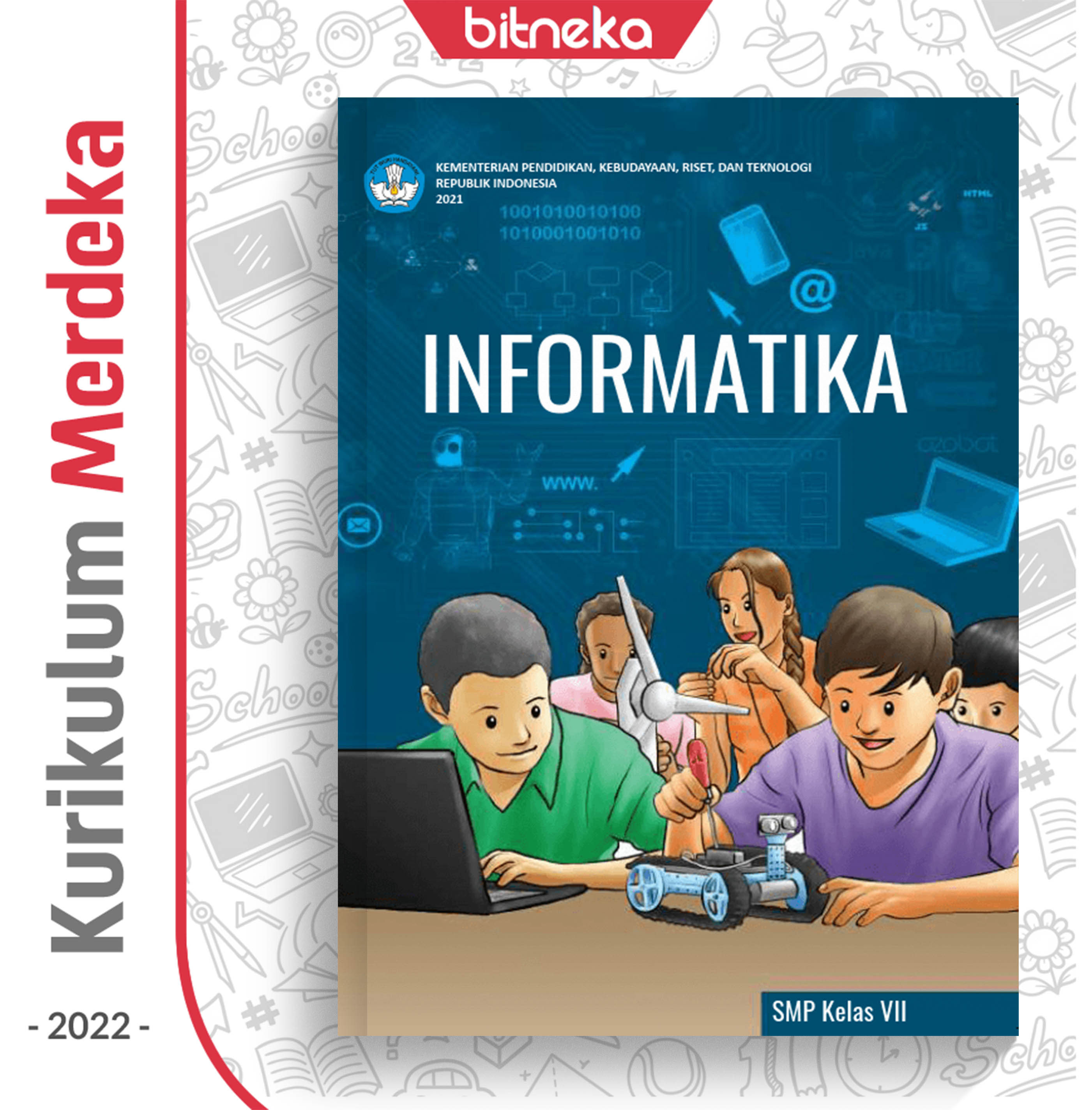 Buku Informatika SMP/MTS Kelas 7 Kurikulum Merdeka Kurmer | Lazada Indonesia