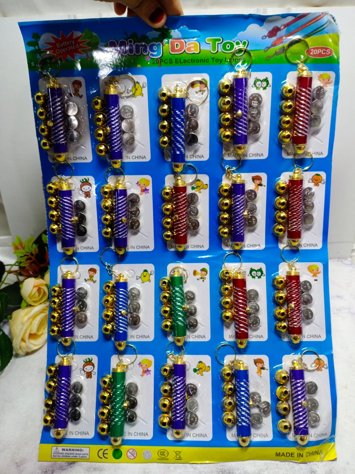 Laser mainan 3 mata isi 12 pcs/ Laser Lembaran isi 12 buah | Lazada ...