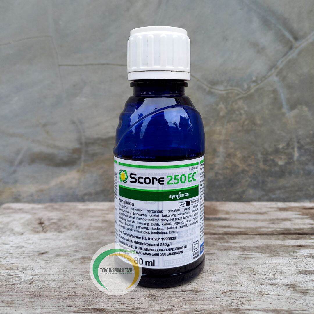 SCORE 250EC Fungsida Sistemik Pengendali Jamur 80ml - Fungisida Score ...