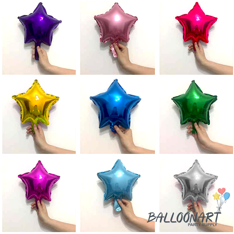 Bintang 20cm Balon Foil/Balloon Foil Star 20cm/10inch | Lazada Indonesia