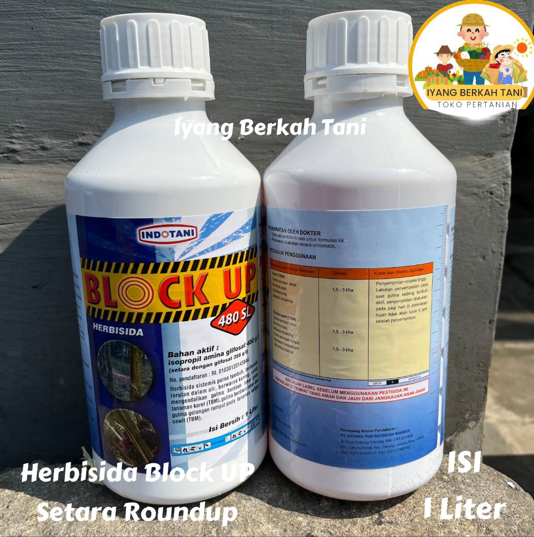 BLOCk UP 480 SL 1 L Herbisida Sistemik OBAT RUMPUT SISTEMIK Tuntas ...
