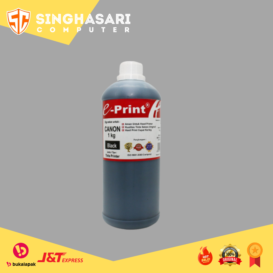 Tinta E Print Canon Hitam 1 kg | Lazada Indonesia