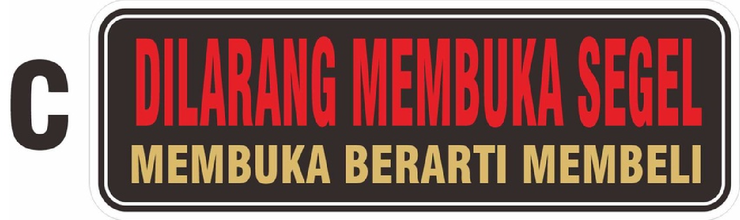 STIKER VINYL MENCOBA BERARTI MEMBELI DLL ( DIJUAL SATUAN ) | Lazada ...