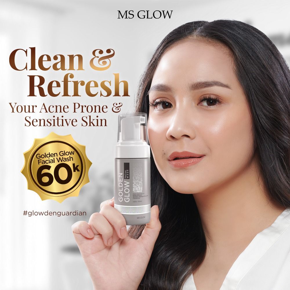 MS Glow Golden Glow Facial Fash Sabun Cuci Muka | Lazada Indonesia
