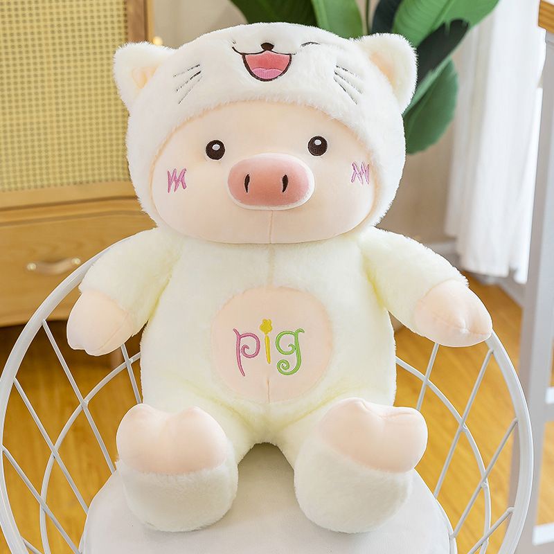 Boneka Babi Beruang Costum Bear 50cm Guling Babi Bantal Babi NEW Boneka ...
