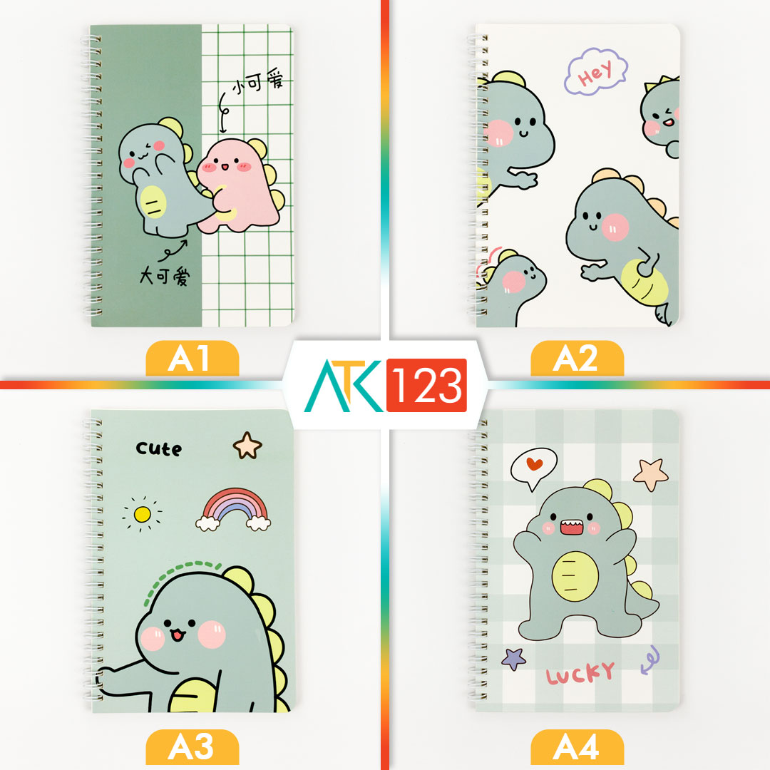 Buku Catatan / Notebook A5 Motif Lucu / Fancy / Kartun / Karakter / 3D ...