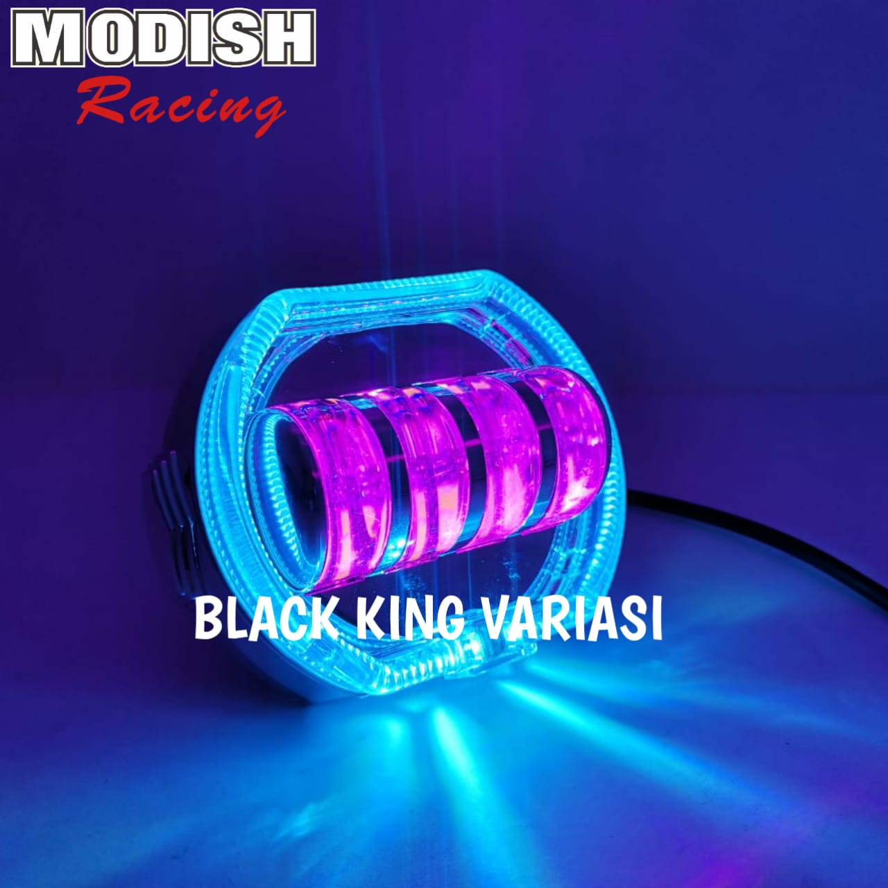 Projie Biled 4 Lensa Lampu Utama Biled mode Daymaker Projie Biled Proji ...