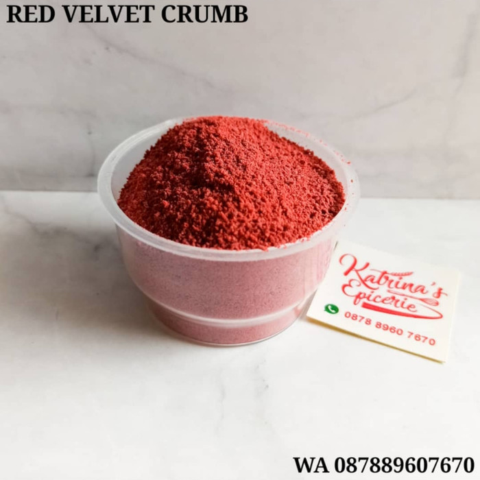 Cod Biscuit Red Velvet Crumb 500 Gram - Biskuit Halus Berwarna Merah ...