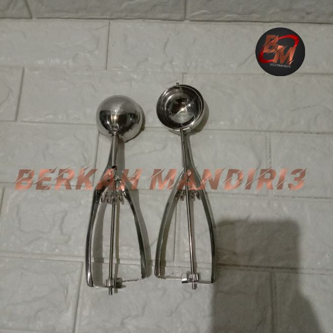 Scoop Ice Cream / Sendok Ice Cream Bulat Stainless | Lazada Indonesia
