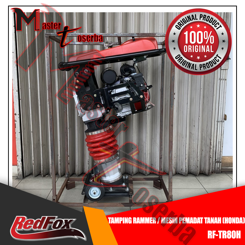 Mesin Stamper Kuda / Tamping Rammer / Pemadat Tanah premium + engine TR80H | Lazada Indonesia