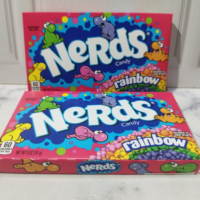 PERMEN IMPORT NERDS CANDY RAINBOW 141g USA | Lazada Indonesia