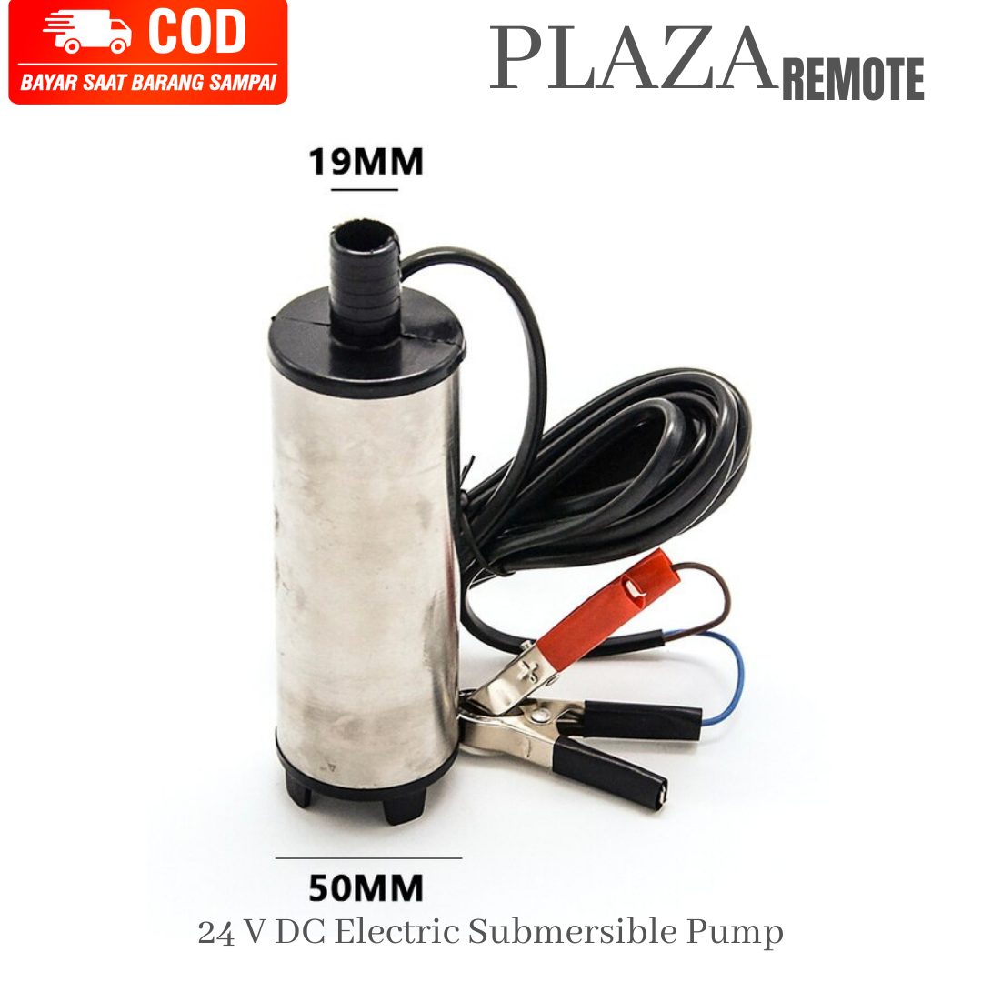 POMPA MINYAK DIESEL BENSIN 12V DAN 24V DC Electric Submersible Pump ...