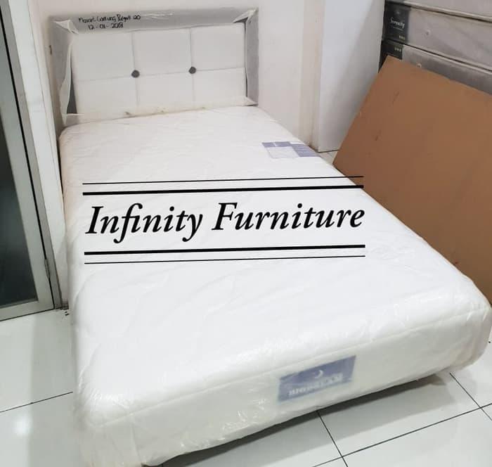 Big Dream Spring Bed Single Matalase 120 Full Set | Lazada Indonesia