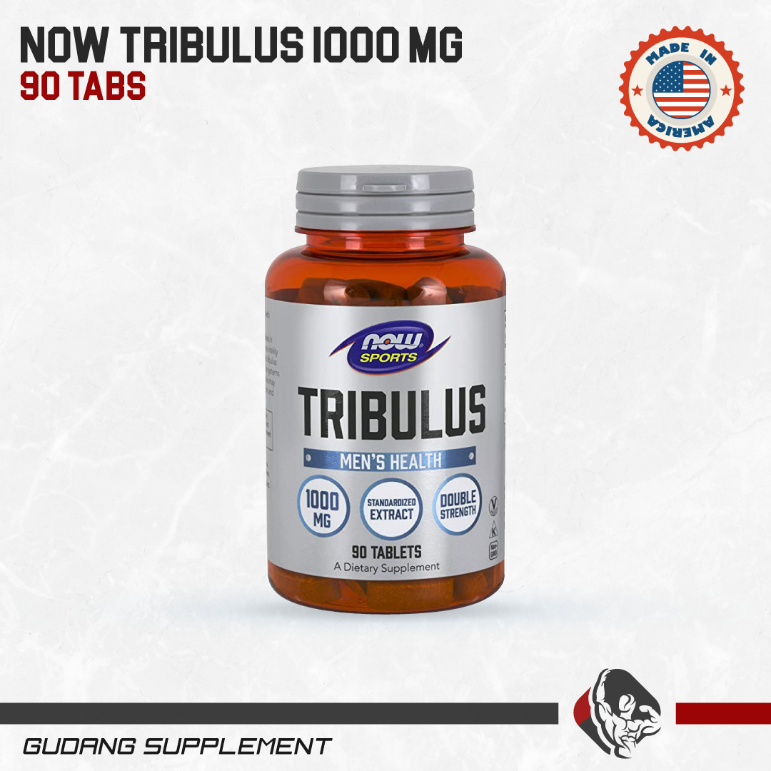 Now Sports Tribulus Terrestris 1000 Mg 90 Tablet For Mens Health Gudang ...