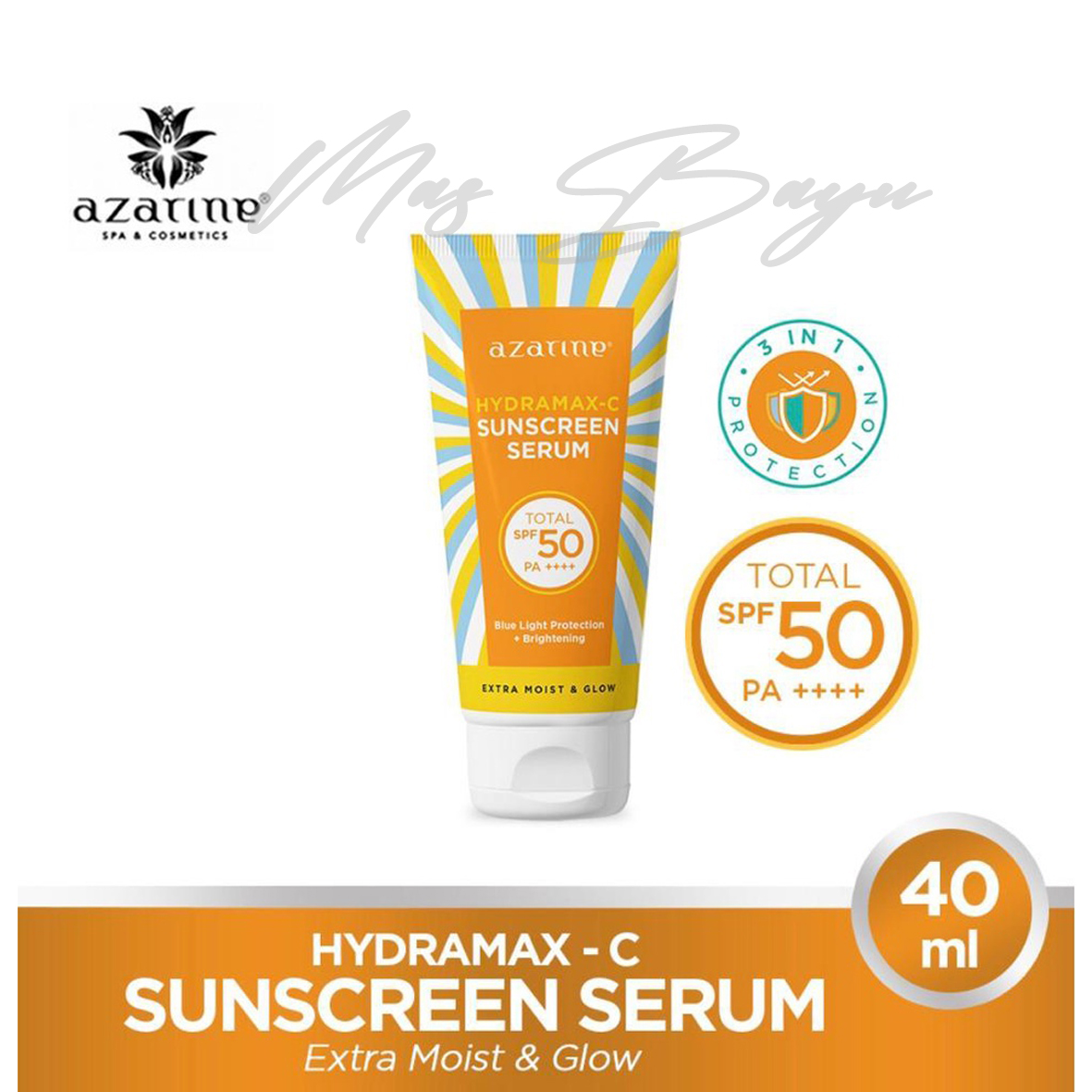 Azarine Hydramax C Sunscreen SPF50 PA++++ 40ml | Lazada Indonesia