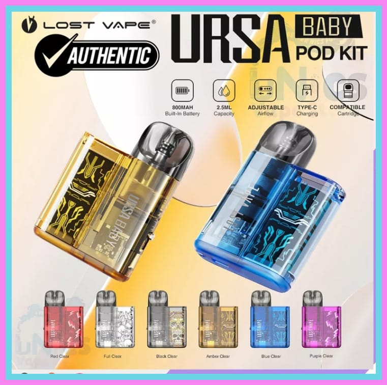 TERBARU....LostVape Ursa Mini Pod Kit 30W - vape1paket komplit siap ...
