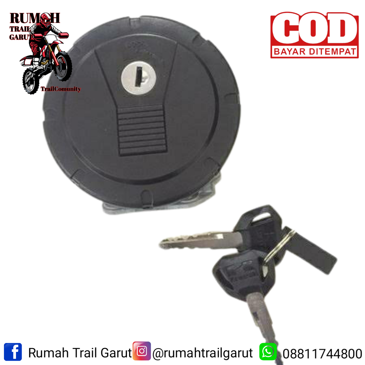 Kunci Tangki Dtracker dan KLX 150 Rumah Konci Tanki - TUTUP TANGKI TANK ...