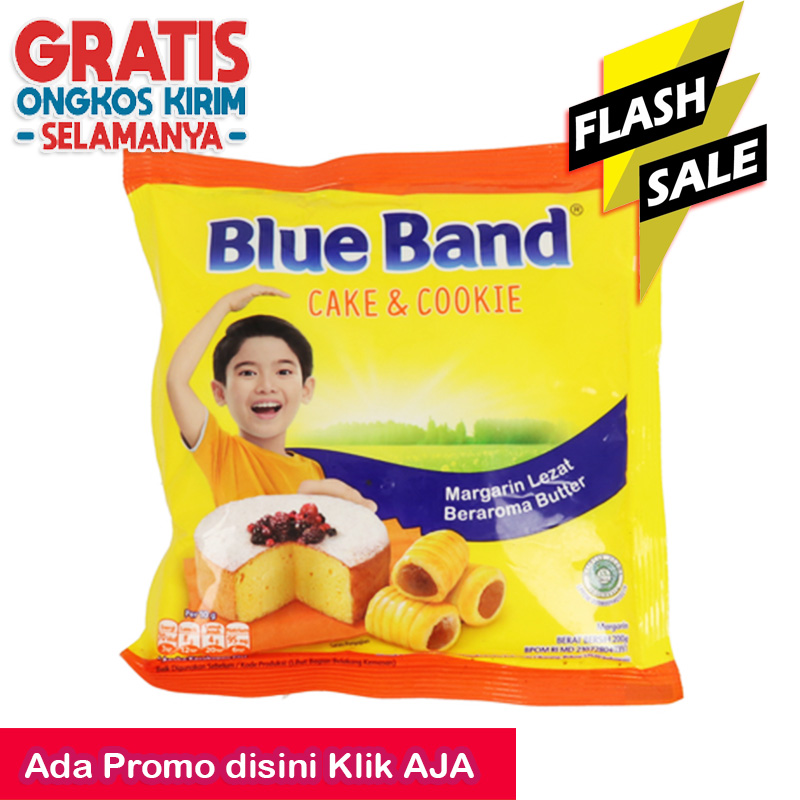 mentega Blue Band Cake and Cookie 200gr Margarine dan Butter | Lazada ...