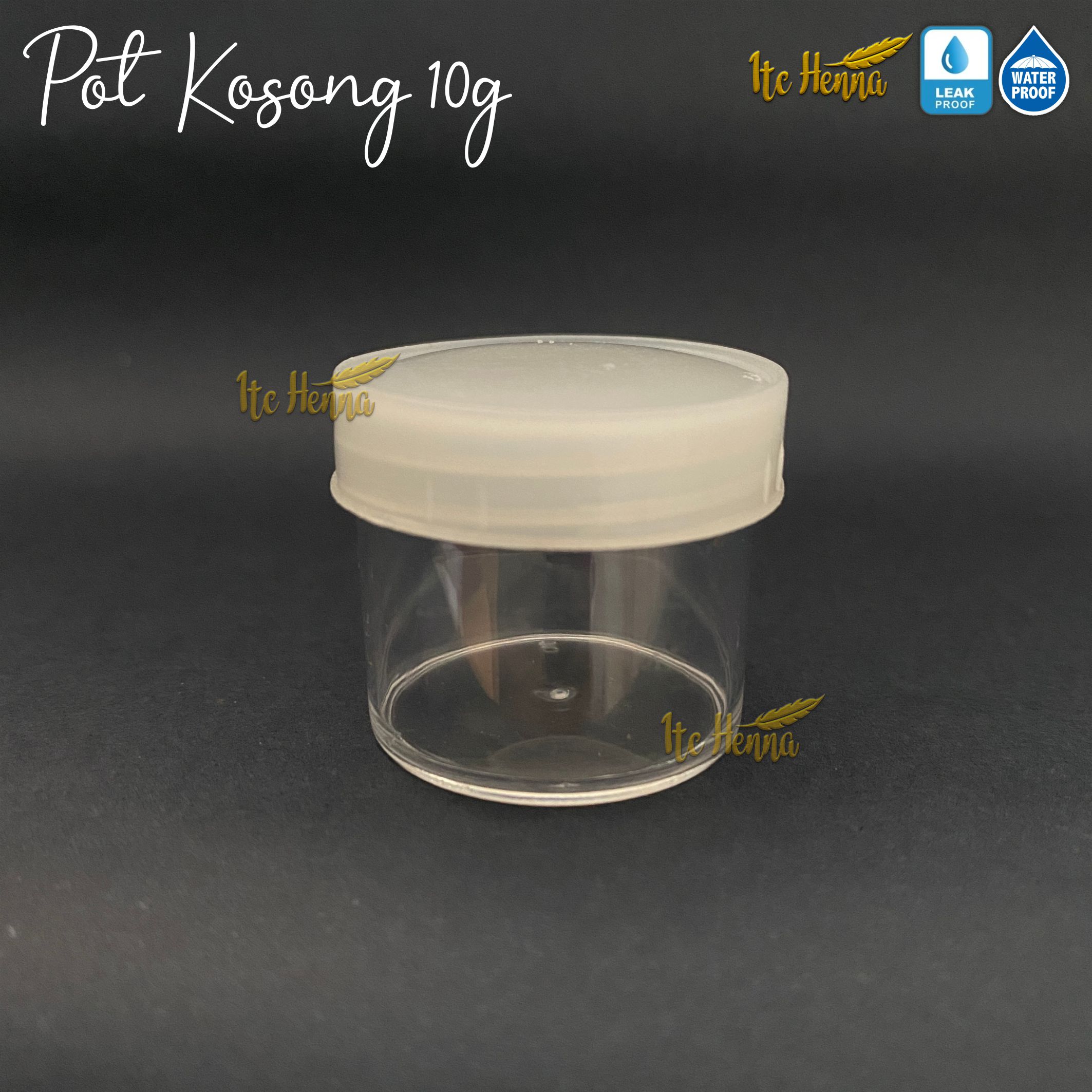 10pcs 10g Pot Kosong Empty Jar Plastik | Lazada Indonesia