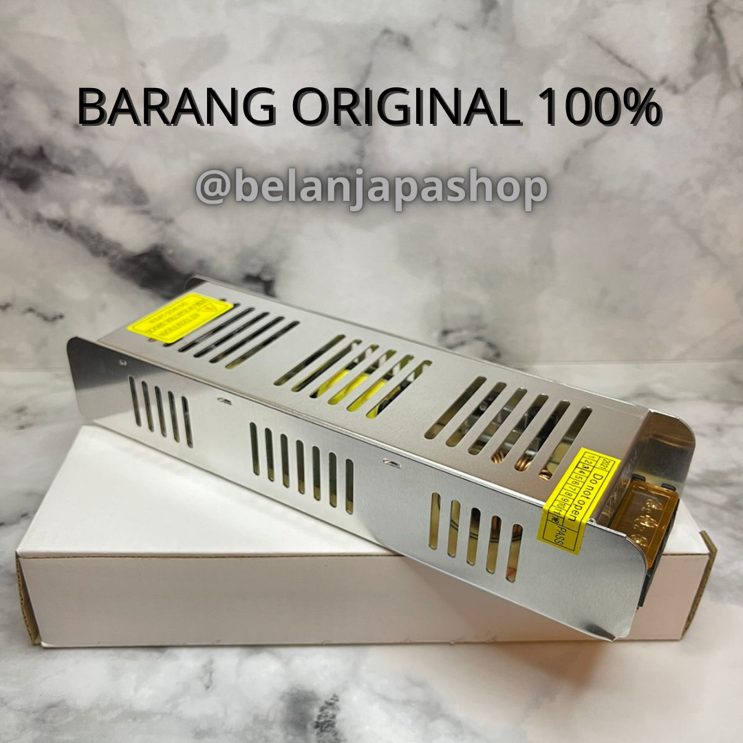 Trafo Power Supply Slim 12V 20A Full Murni Original | Lazada Indonesia