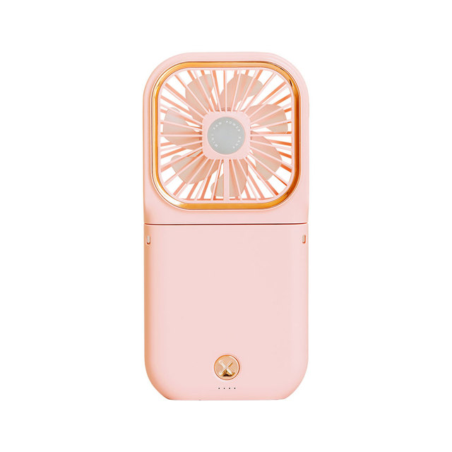 3 In 1 Handheld Mini Folding Fan /Power Bank 5000mah Silent Fan USB ...