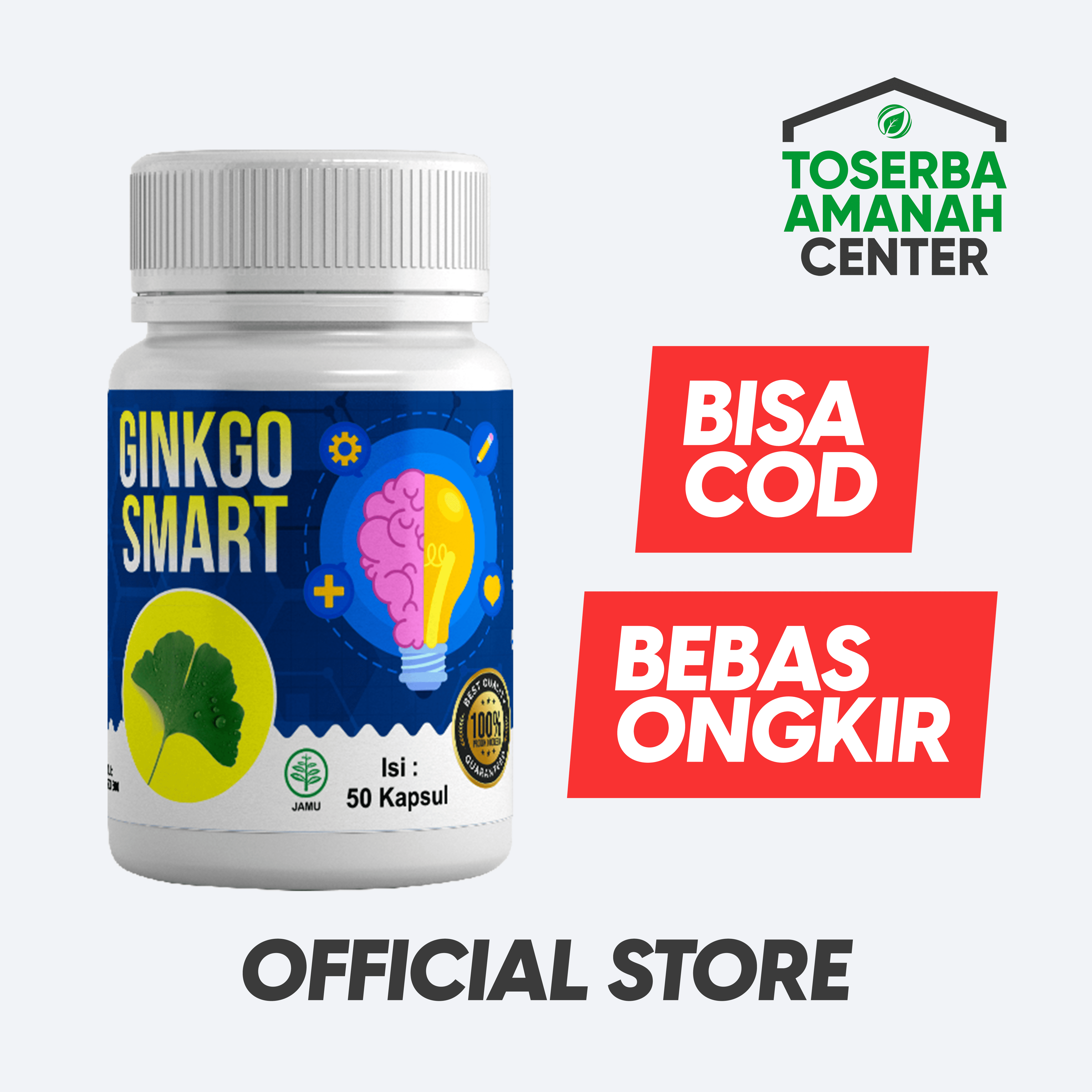 Ginkgo Smart Vitamin Otak Suplemen Otak Anak dan Dewasa Kecerdasan Daya ... Ginkgo Smart Vitamin Otak Suplemen Otak Anak dan Dewasa Kecerdasan Daya ...