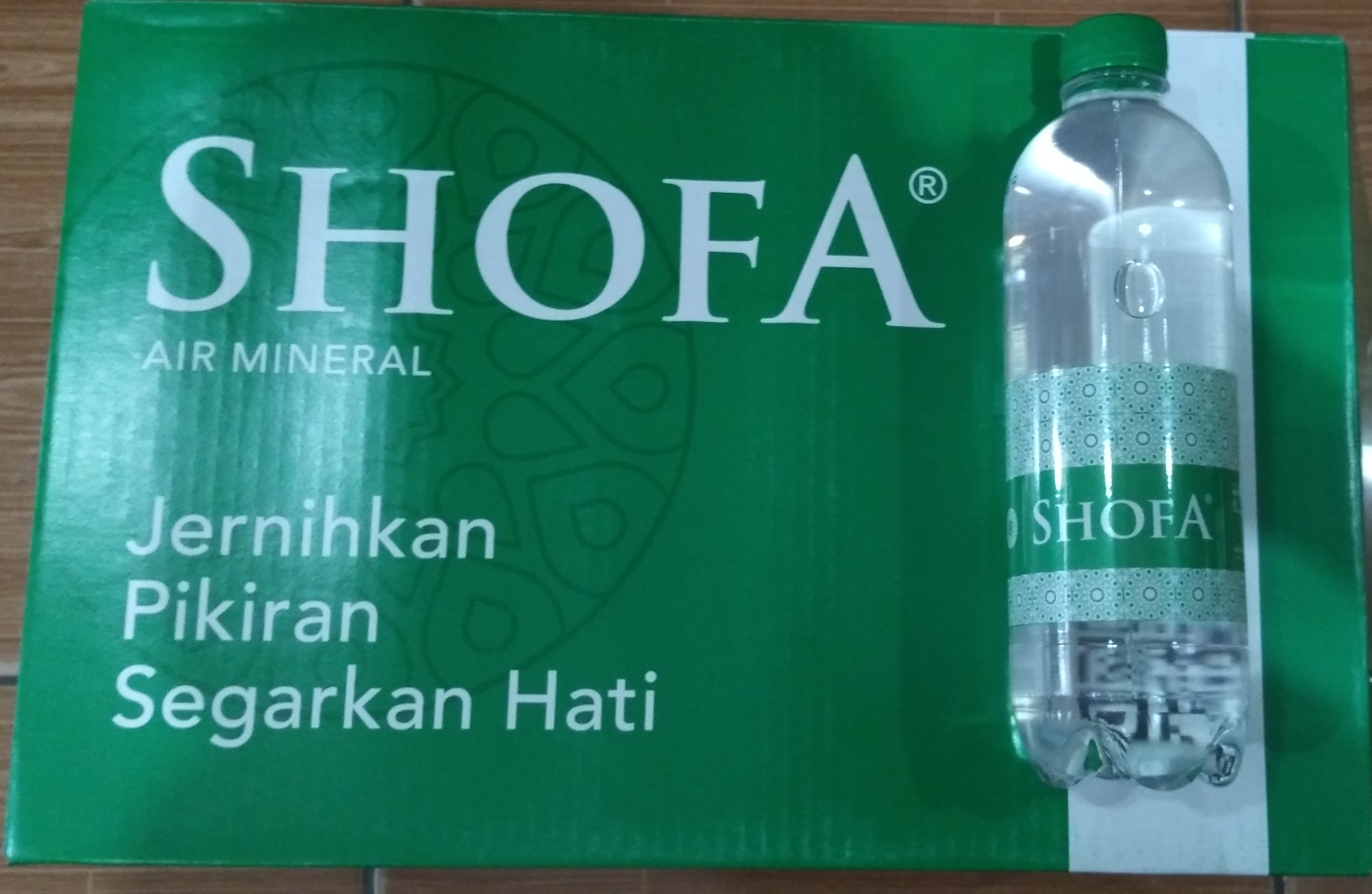 Air Mineral SHOFA Water SHOFA Air Mineral 600ml x 24botol | Lazada ...