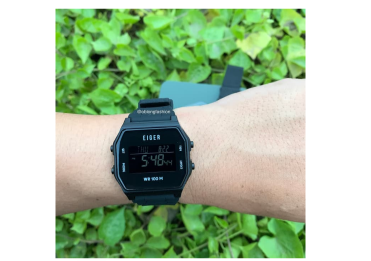 Eiger Jam Tangan Digital Provo - Black | Lazada Indonesia