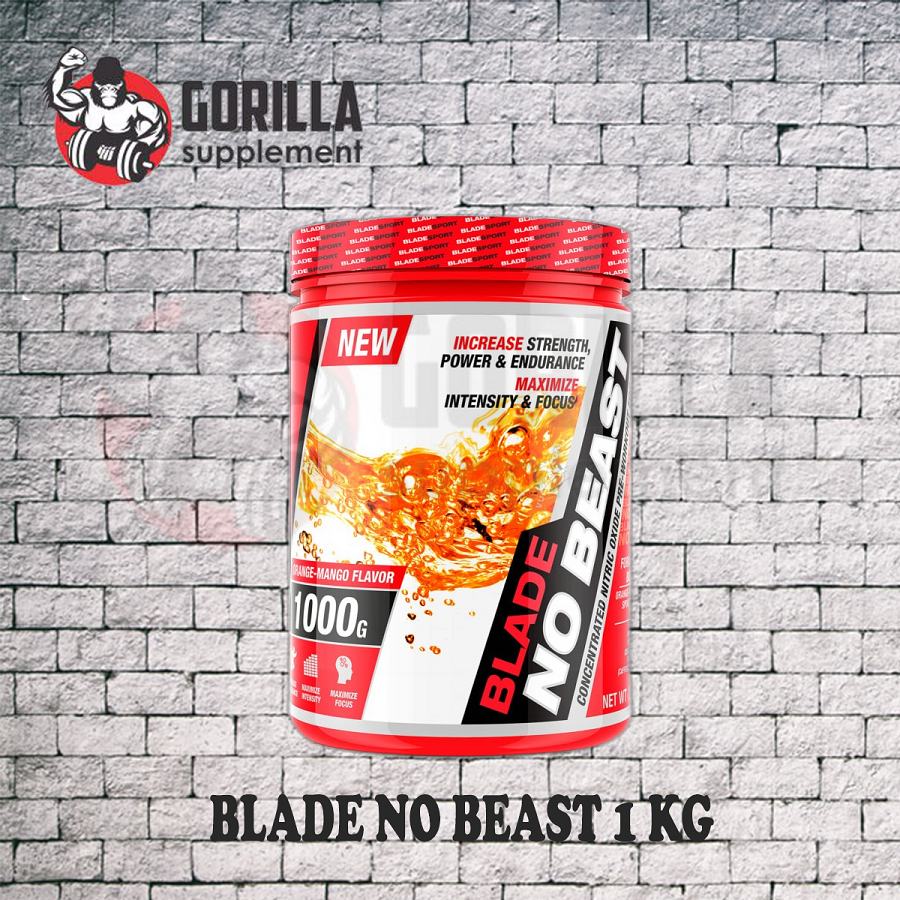 BLADE NO Beast 1000 Gram 1 Kg PWO Preworkout | Lazada Indonesia