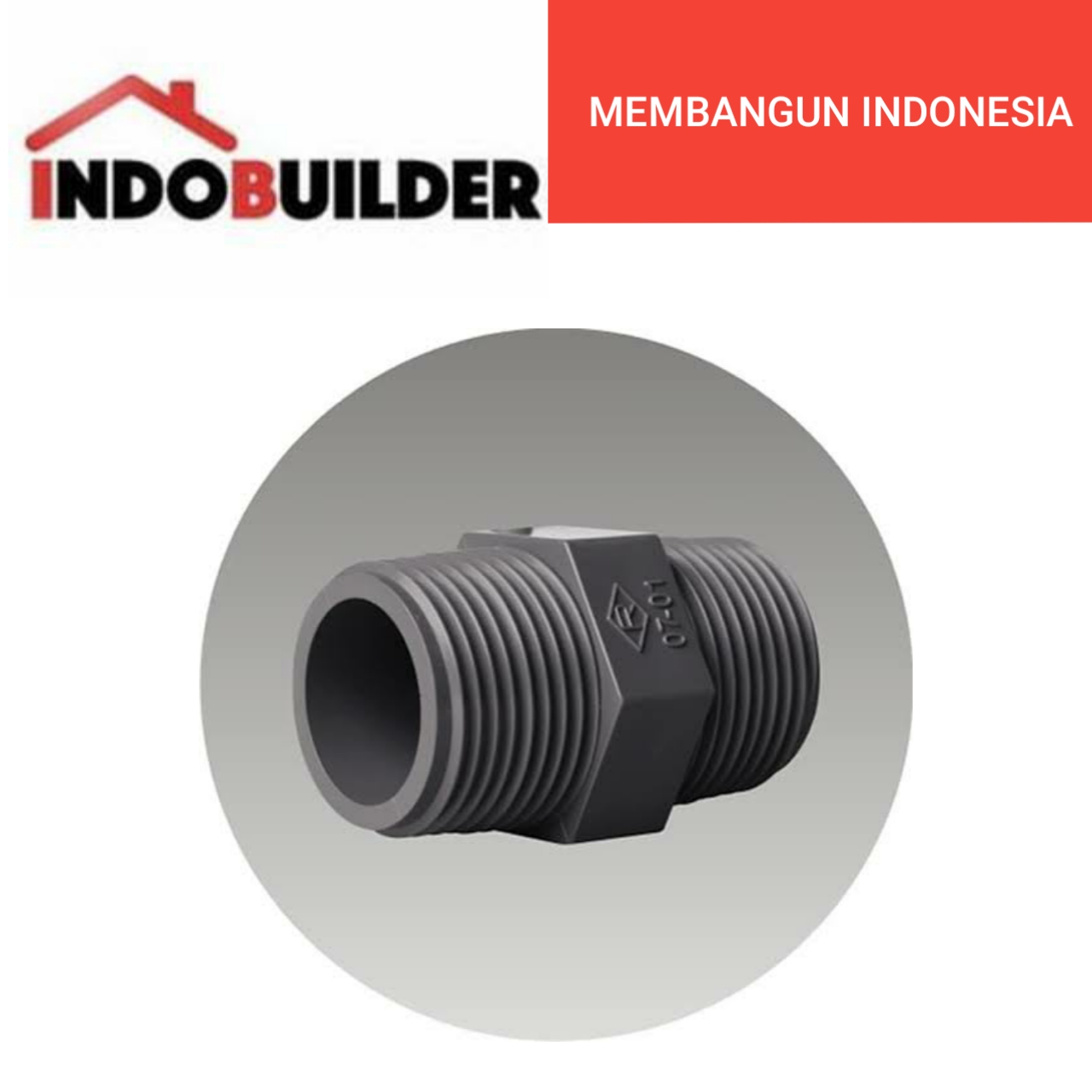 DOUBLE NEPEL PVC 1 INCH / DOUBLE DRAT | Lazada Indonesia