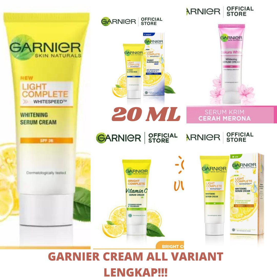 GARNIER CREAM - cOMPLETE YOGHURT SLEEPING MASK NIGHT / GARNIER SAKURA ...