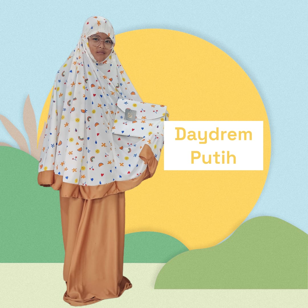 Mukenah Daydream anak 9-13 tahun / perlengkapan sholat anak / mukenah ... Mukenah Daydream anak 9-13 tahun / perlengkapan sholat anak / mukenah ...