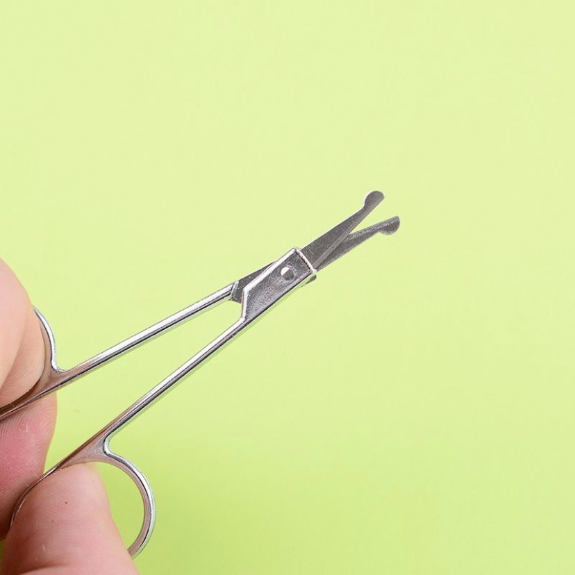 Gunting Alis Gunting Bulu Kumis Stainless Beauty Scissors | Lazada ...