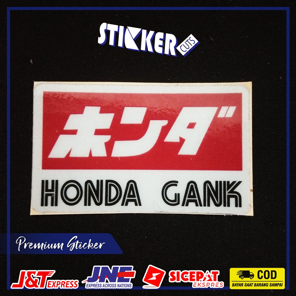STICKER PRINT&CUT HONDA GANK STIKER MOTOR VESPA SCOOPY | Lazada Indonesia