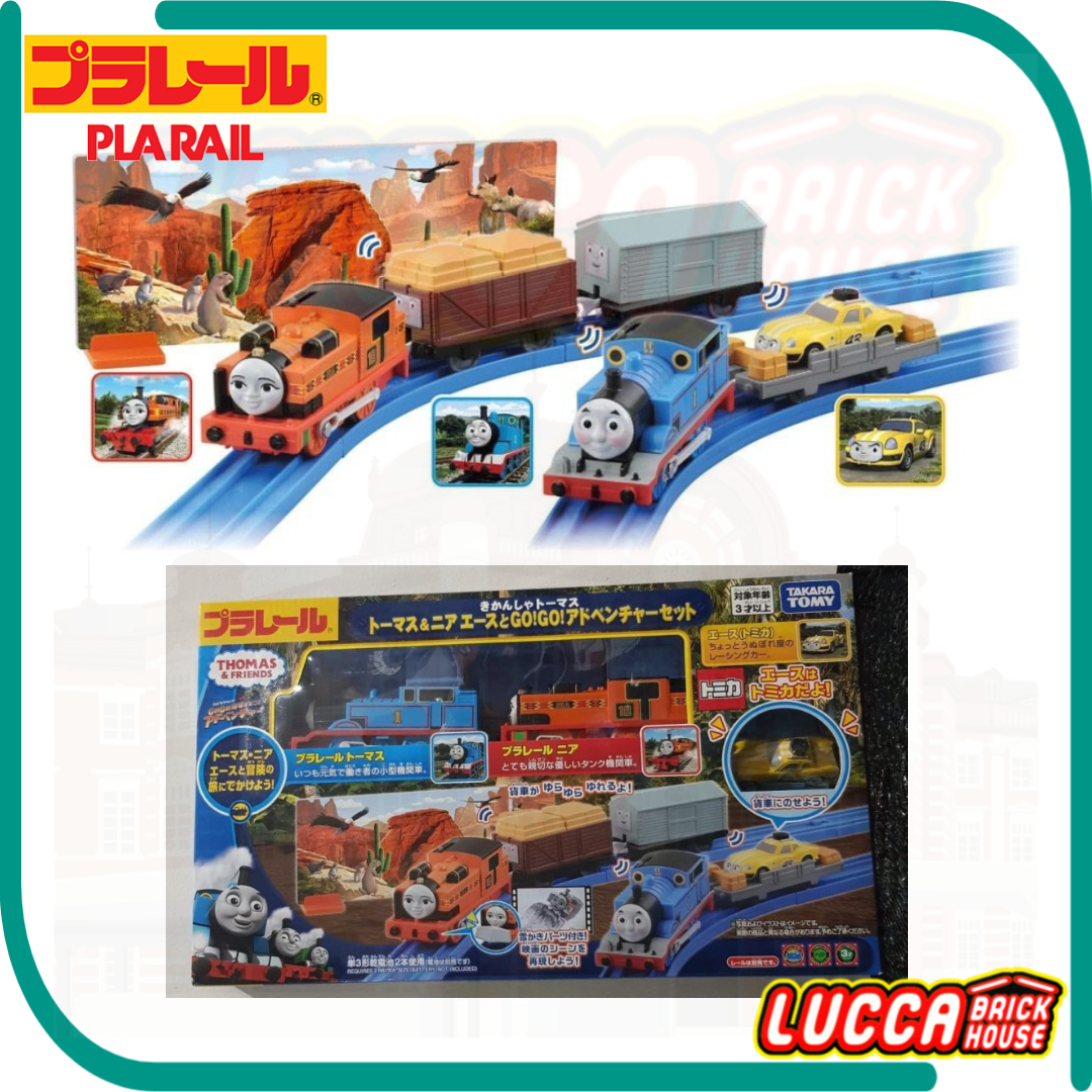 Takara Tomy Plarail Thomas and Friends Nia Ace Go Adventure Set ...